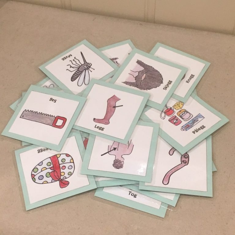 Memoryspill – flere varianter - Elis idébank